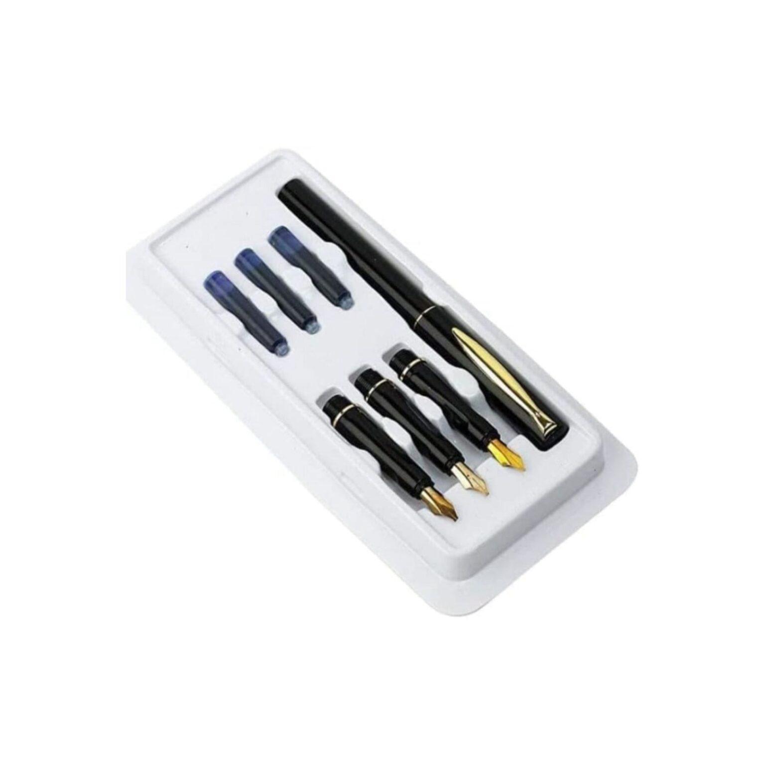 Levin Calligraphy 4 Nib pen set (Fine, Medium, Broad and Super Broad ...